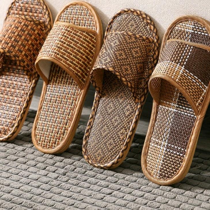 Native banig slipper rattan bamboo slipper unisex Footwear Comfort ...
