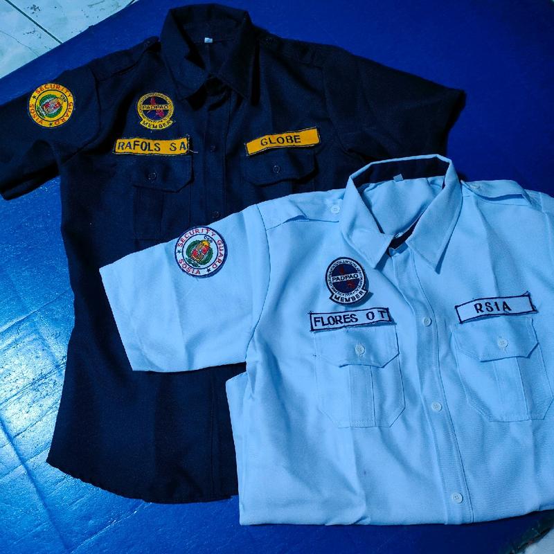 Polo for security guard (navyblue,white) - TikTok Shop Philippines