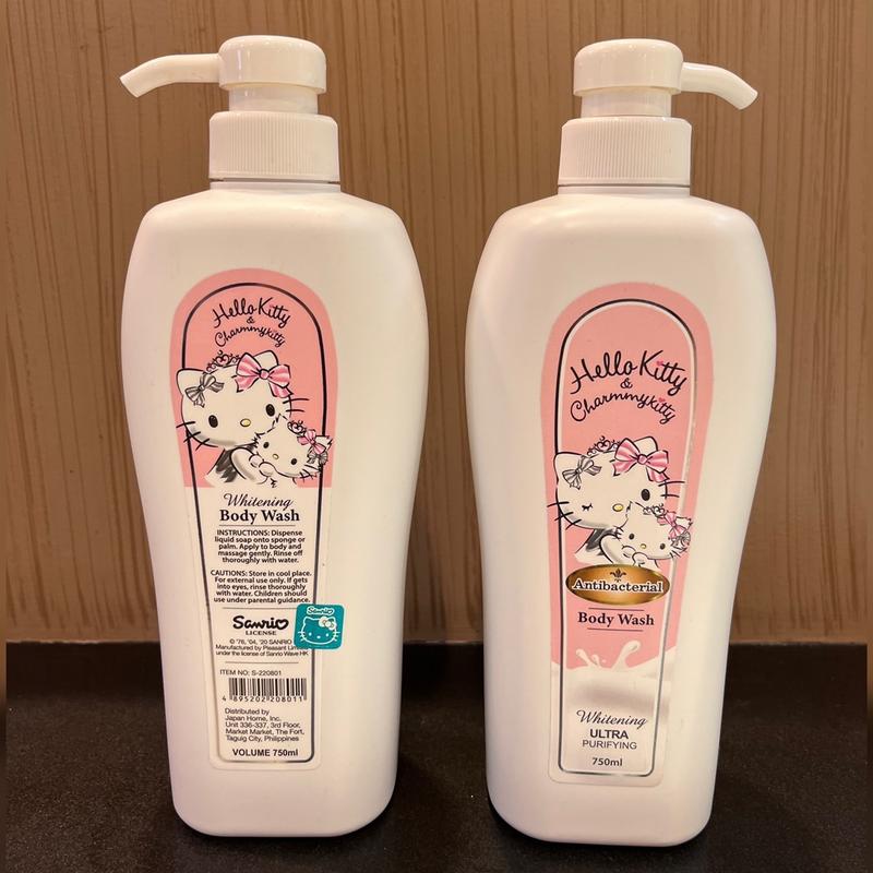 Hello Kitty Antibacterial Whitening Body Wash 750mL Moisturizer ...