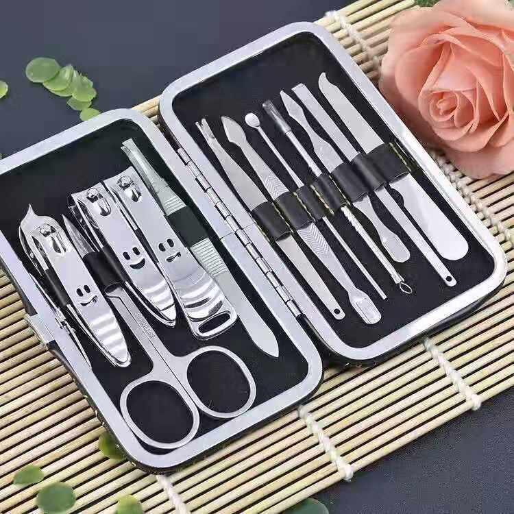 XD 12 in 1 manicure set Nail clipper set Nail Care Stainless - TikTok ...