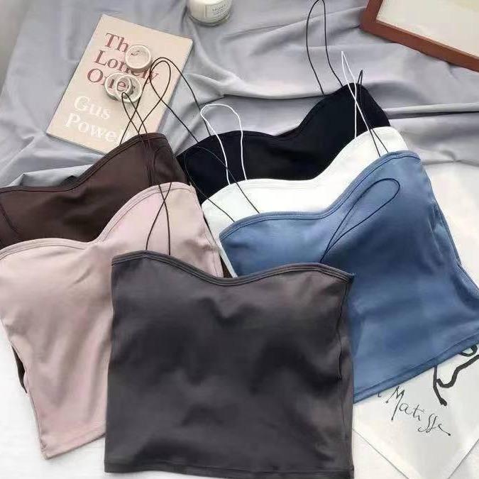 Spaghetti Strap Sando Tube Stretchable and Cotton For Women Kasya ...