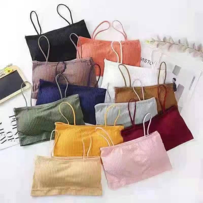 New Multi-Color Bra Tube Bralette Crop Top (#8830) - TikTok Shop ...